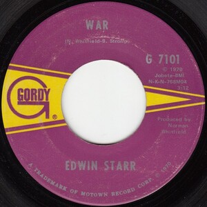 Edwin Starr - War - Lyrics and ratings - Rate Your Music